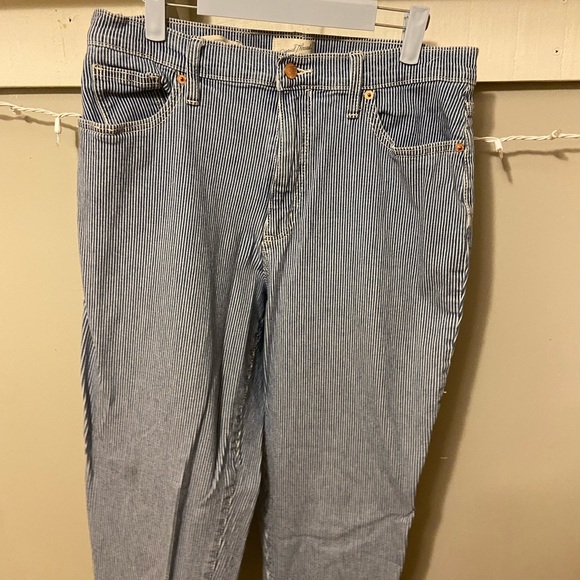 Universal Thread | Jeans | Blue And White Stripped Jeans | Poshmark